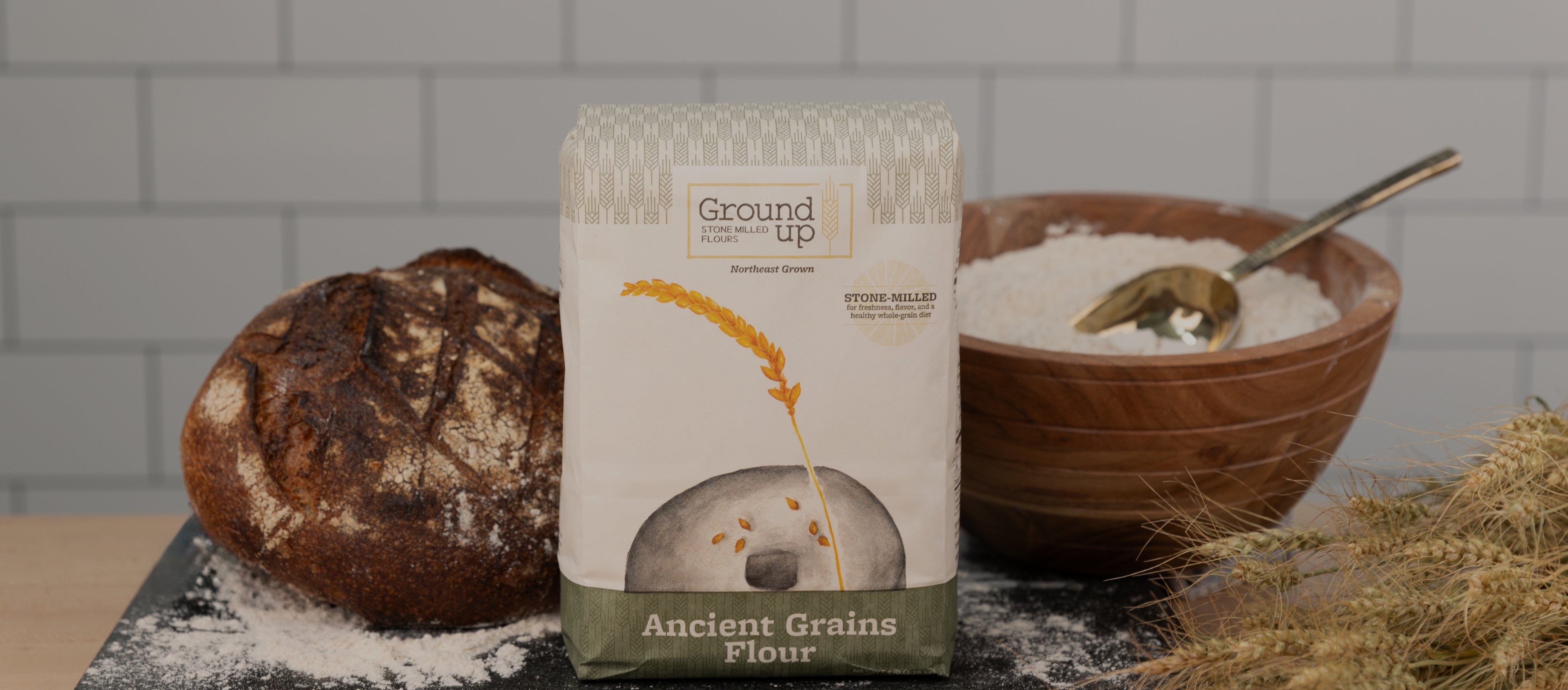 Ground Up Grain: Fresh, Stone-Milled, Northeast-Grown Flour & Grains